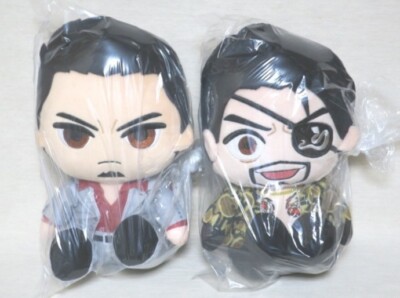 Yakuza Ryu Ga Gotoku Kazuma Kiryu Goro Majima Plush Doll Set Of 2 Sega ...