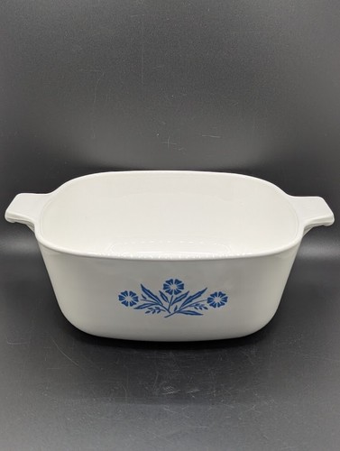 Vintage Pyrex Cornflower Baking Dish - P-1-1/2 -B - Shipping Included ...
