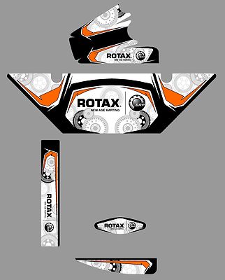 CRG EUROPEAN STYLE ROTAX RADIATOR STICKER KIT - KARTING | eBay