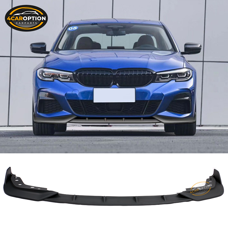 Fits 19-22 BMW 3 Series G20 M-Sport M340i Front Bumper Lip Spoiler ...