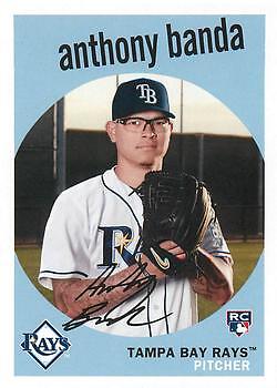 2018 Topps Archives #74 Anthony Banda Tampa Bay Rays Rookie | eBay