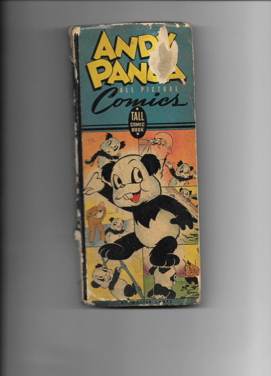 Andy Panda All Picture Comics Tall Comic Book #531 1943 GD Whitman ...