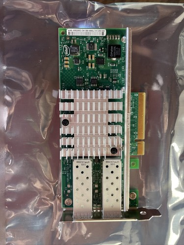 Intel X520-DA2 Dual Port 10GbE 10G SFP+ Network Adapter Full Height ...