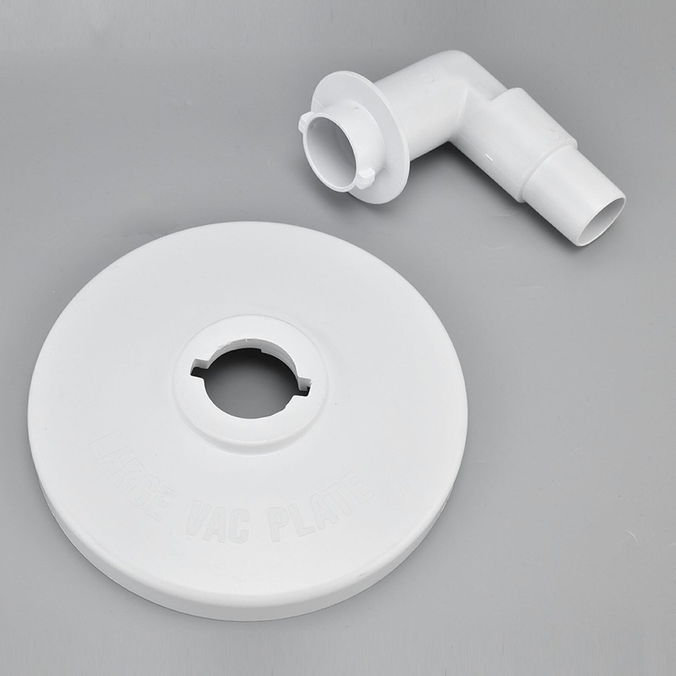 Skimmer Vacuum Plate with 90 ° Elbow Plastic Pool Vacuum Plate ...