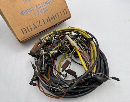 FoMoCo New Old Stock, 1956 Ford Car, main engine compartment and dash ...