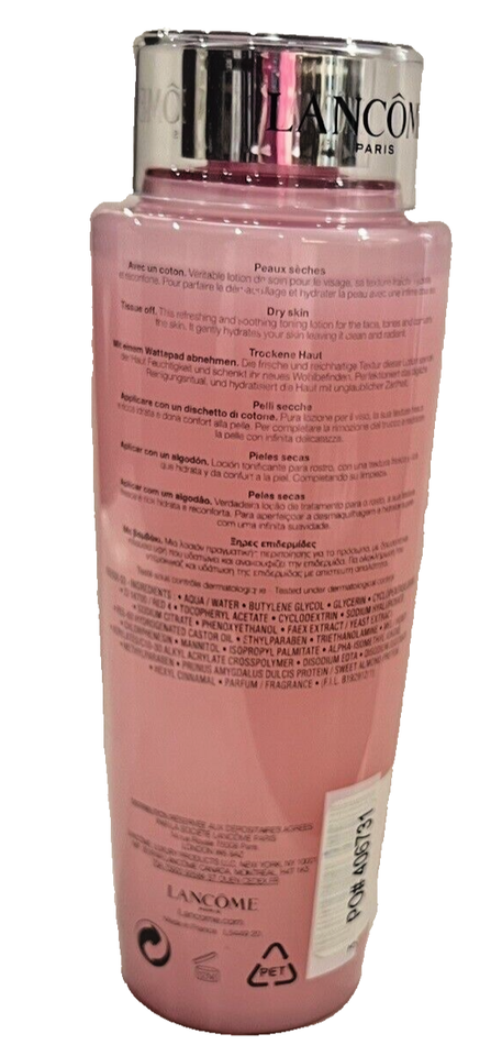 LANCOME Tonique Confort Re-Hydrating Comforting Toner W Acacia Honey 13 ...