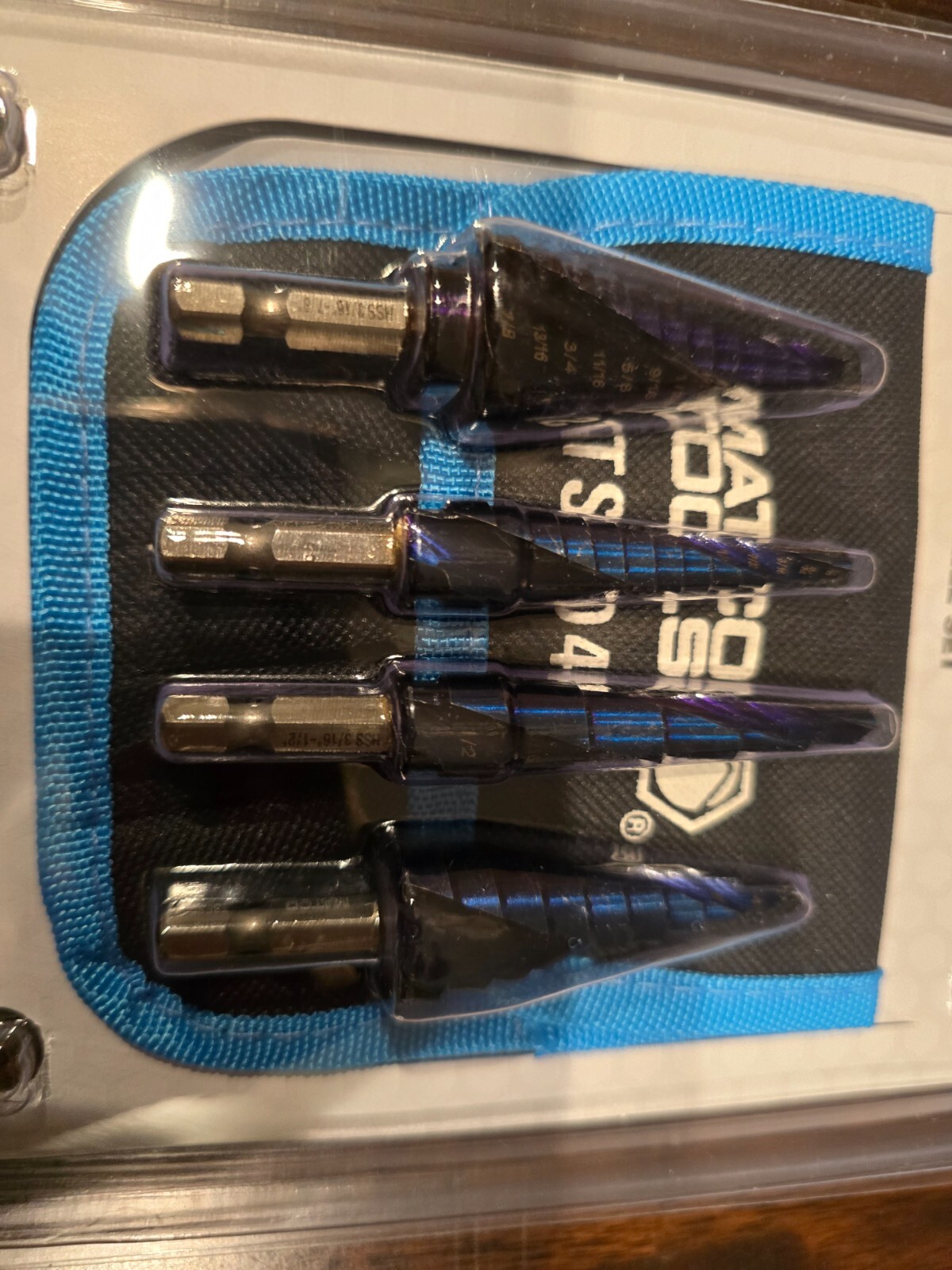 Matco Tools MATCO 4 Piece SAE and Metric Titanium Blue Spiral Quick ...