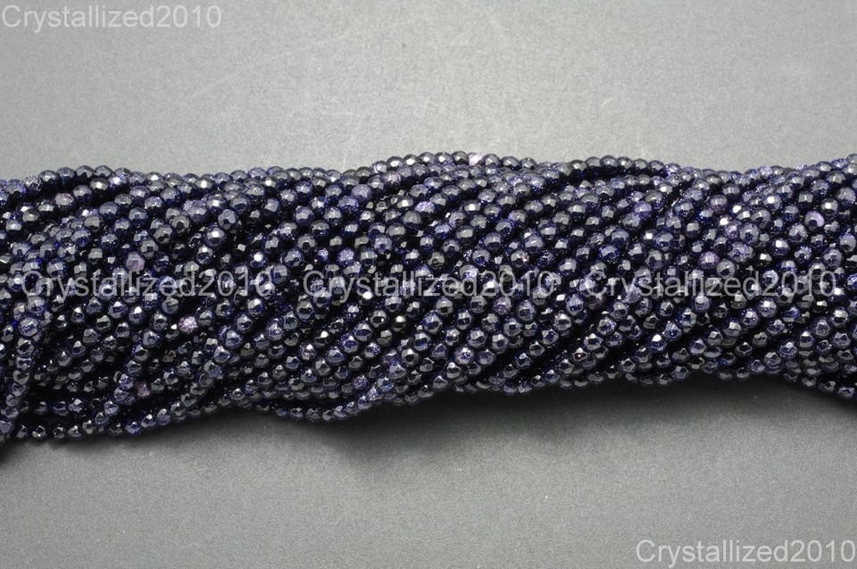 AAA Natural Gemstones Faceted Round Beads Crystal Quartz Amethyst 2mm ...