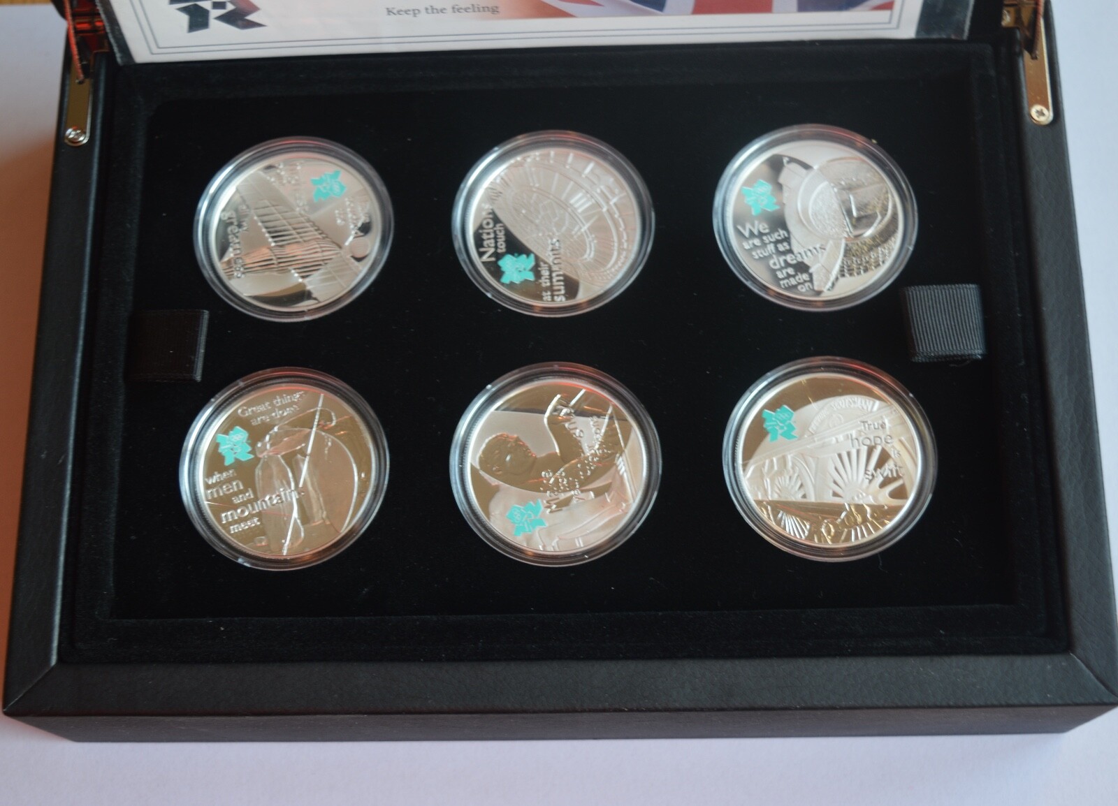 Royal Mint A Celebration of Britain The Mind Collection £5 Silver Proof ...