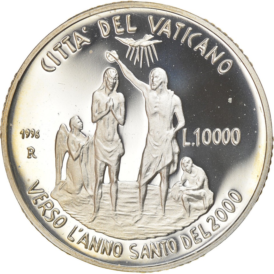 [#866219] Coin, VATICAN CITY, John Paul II, 10000 Lire, 1996, Roma ...