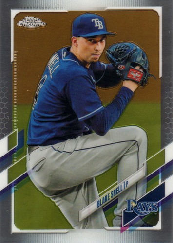 2021 Topps Chrome Baseball Card #43 Blake Snell | eBay