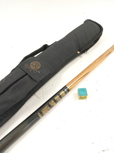 BCE Custom Pool Cue Jimmy White With Carry Case And Chalk Collectors ...