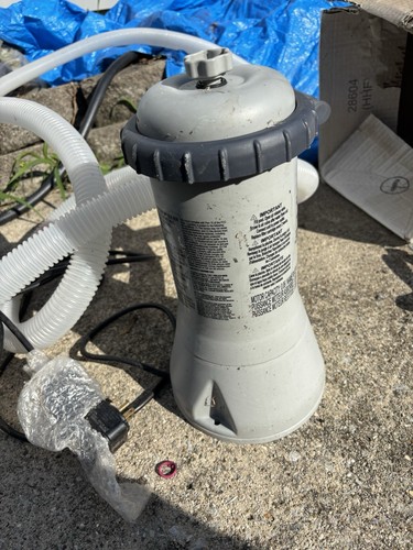 Intex Krystal Clear Above Ground Filter Pump Model 604 LW | eBay