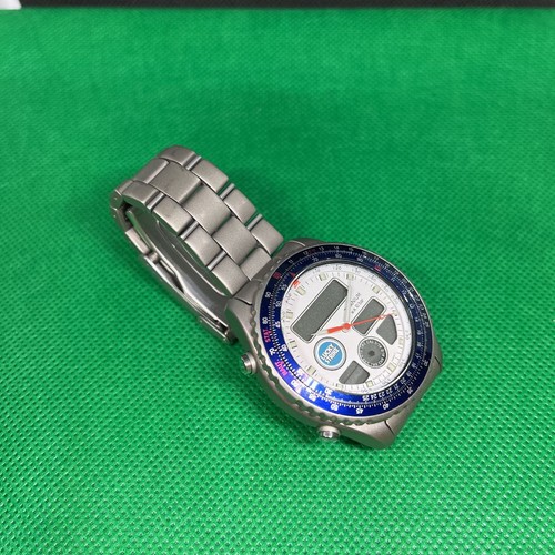 Citizen Lucky Strike Digital-Analog Quartz Men Watch Titanium Vintage ...