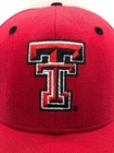 Texas Tech Red Raiders Cap Hat Adult Adjustable Signatures 100% Cotton ...
