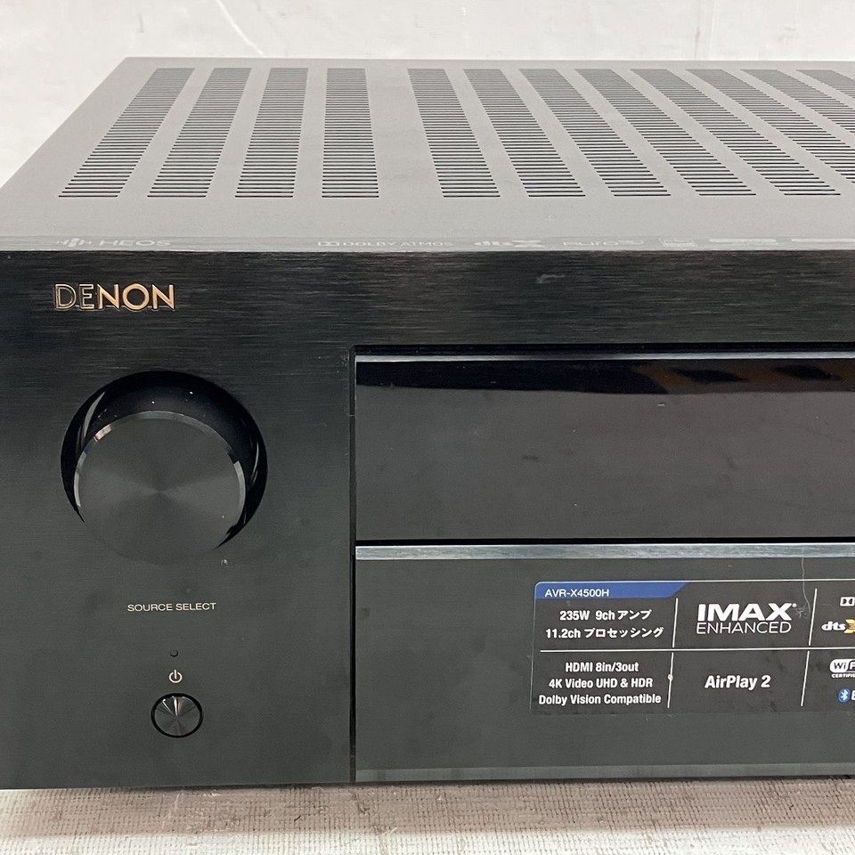 DENON AVR-X4500H AV Amplifier Bluetooth Compatible, 9.2ch Audio Equipment 883795004572| eBay