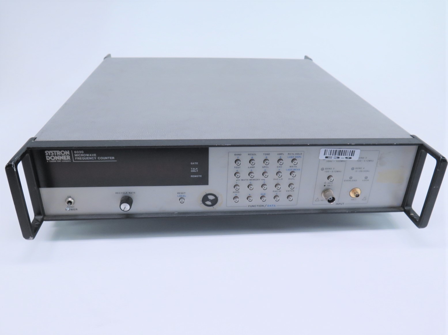 Systron Donner 6030 Microwave Frequency Counter P/N 07744801D | eBay