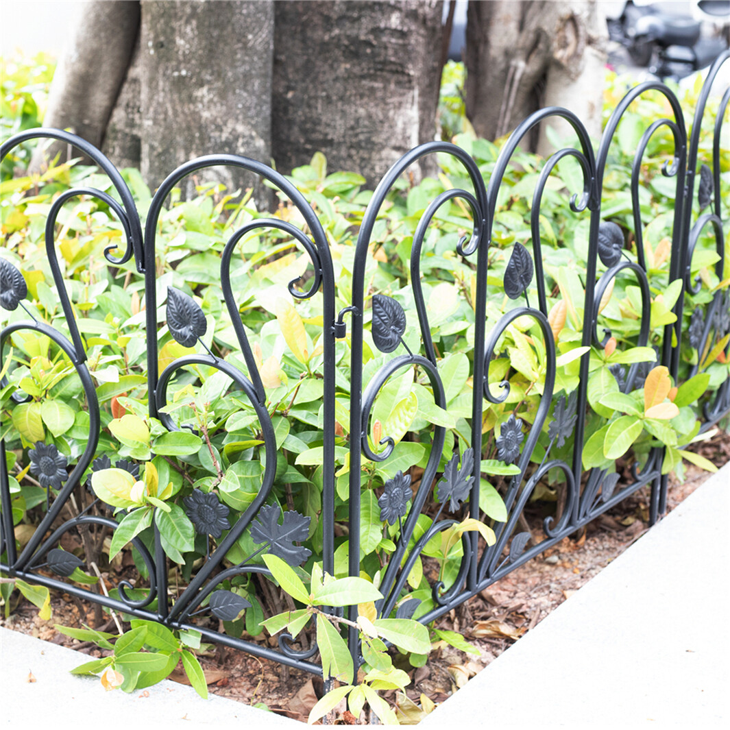 Wrought Iron Fence Flower
