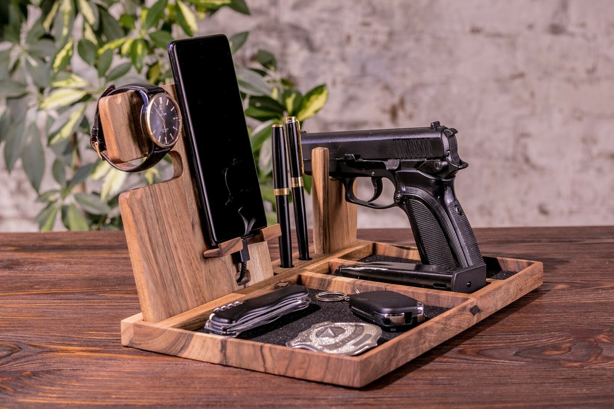 Table With Gun Holder
