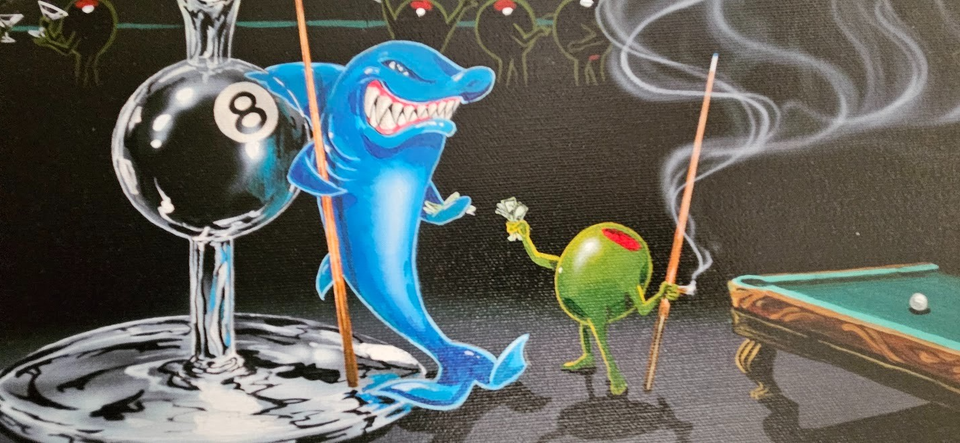 NEW Michael Godard Art "The Winner, Again!" Embellished Giclée on ...