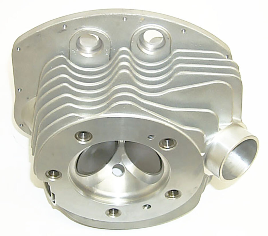 Harley Panhead CYLINDER HEAD SET 1948 - 1954 Plumber style with VALVES ...