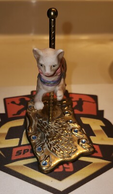 Tobin Fraley Carousel Cat 1991 Fifth Edition - Porcelain Figurine on ...