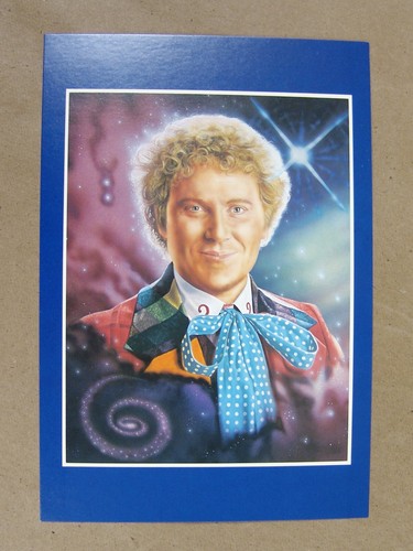 1985 Doctor Who "SIXTH DOCTOR" ART CARD (WAC-9) by Andrew Skilleter - 6 ...