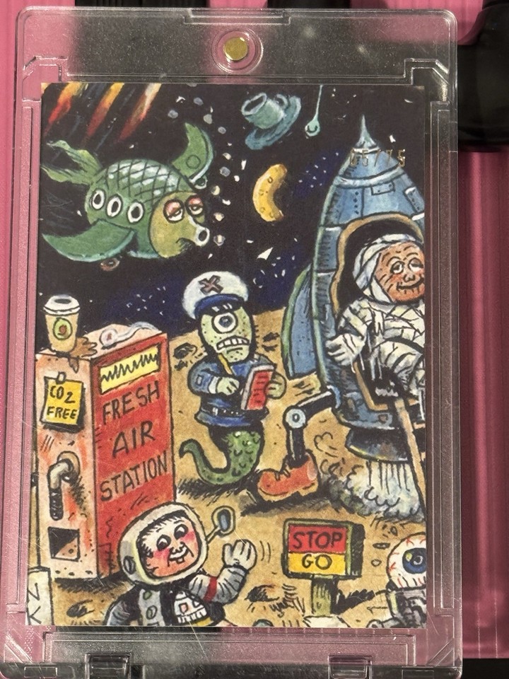 2023 GPK INTERGOOLACTIC MAYHEM ARTIST AUTOGRAPH SMOKIN' JOE /75 | eBay
