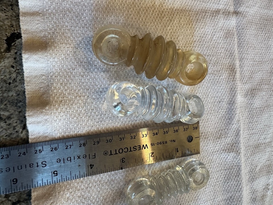 Glass Insulator Strains. 4ea | eBay
