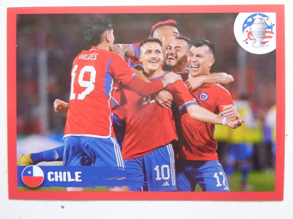 Panini 2024 Copa America USA RED Parallel Stickers Pick Choose Set Drop ...