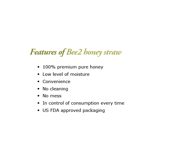 Bee2 straw Manuka Honey MGO120+ (250 sticks in the box) bulk | eBay Australia