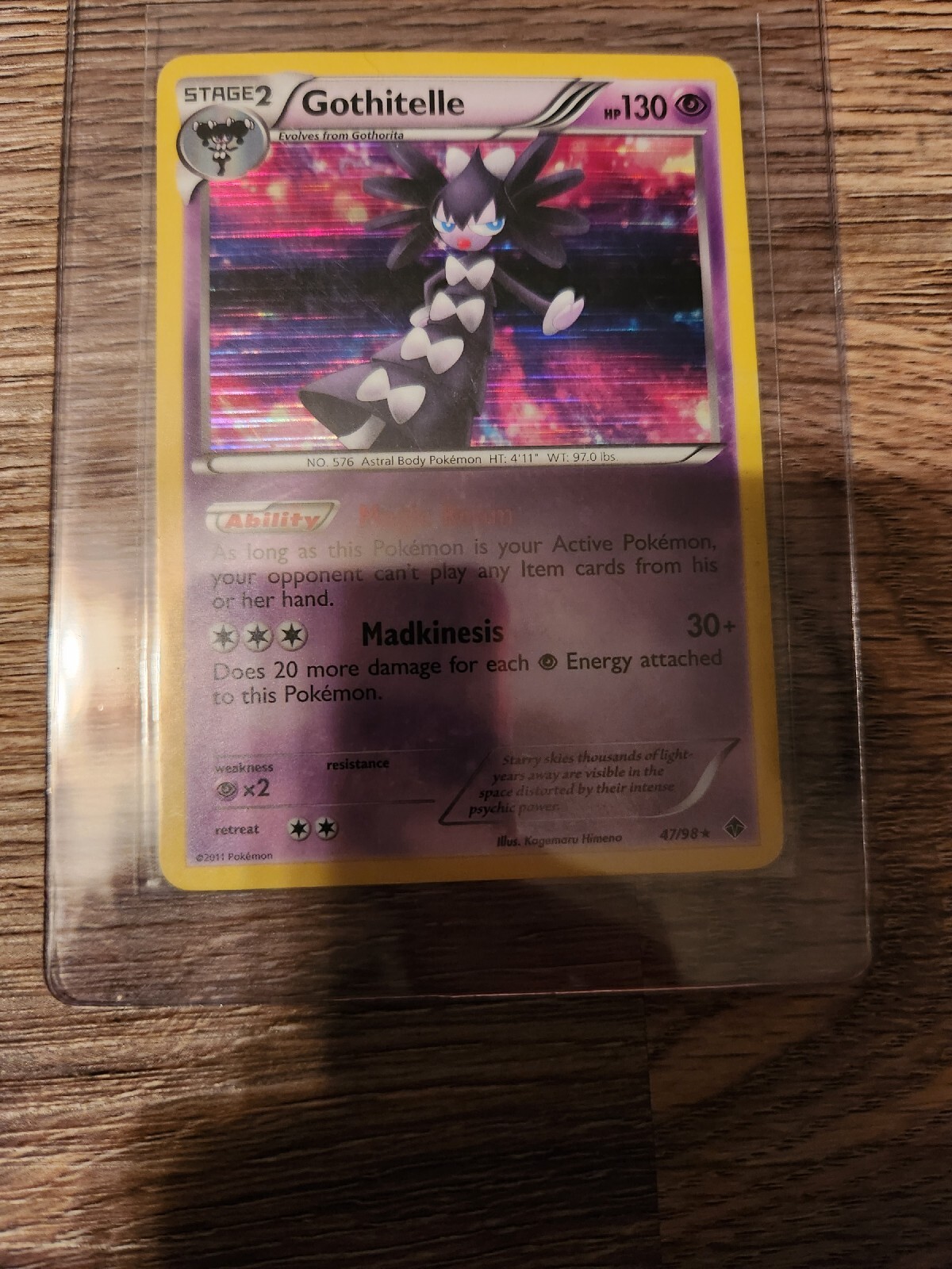 Gothitelle Emerging Powers 47/98 Holo Pokemon Trading Card | eBay
