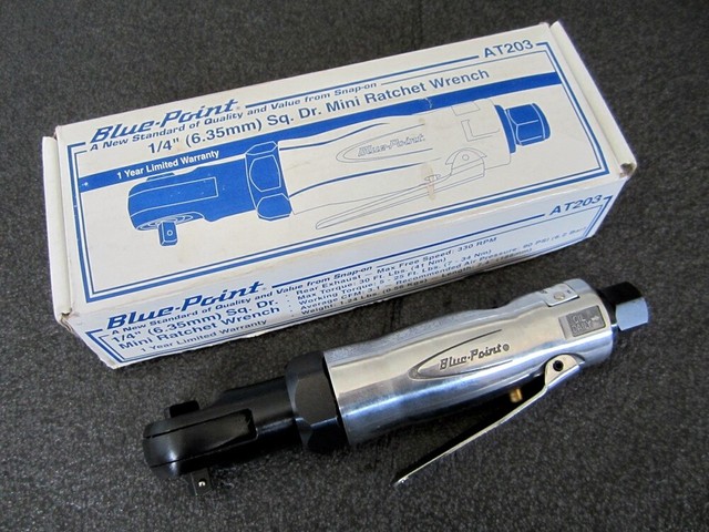 Blue Point Model AT203 Pneumatic 1/4" Drive Air Ratchet for sale online ...