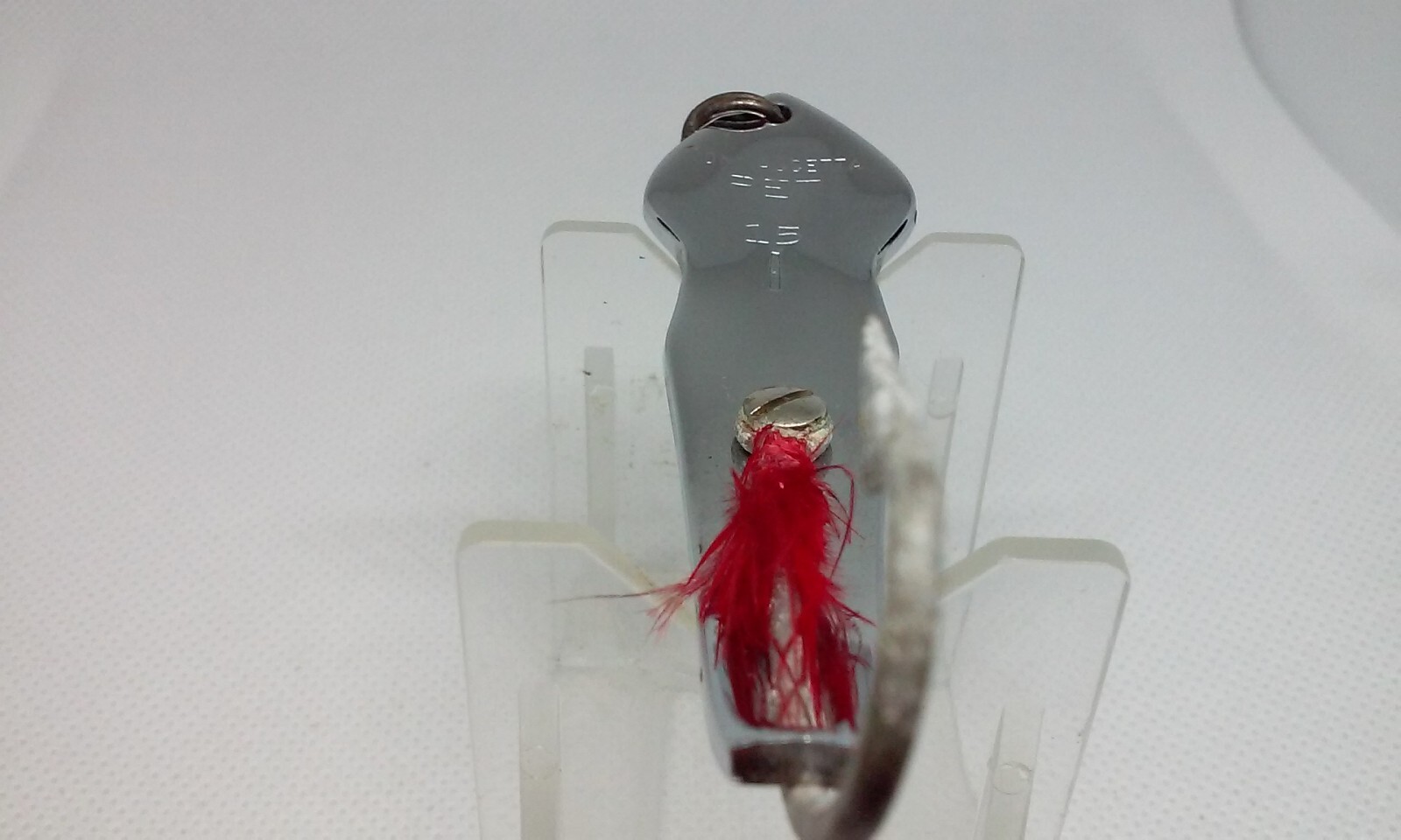 Vtg Tony ACCETTA Pet #15 Nickel Chrome 3 1/8" Wobbler Wiggle Spoon ...