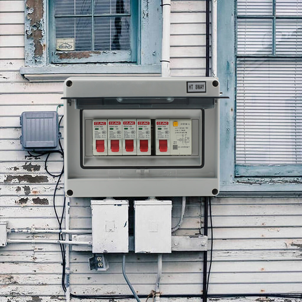 4 Way Consumer Unit fuse box 4 MCB Circuit | Grelly UK