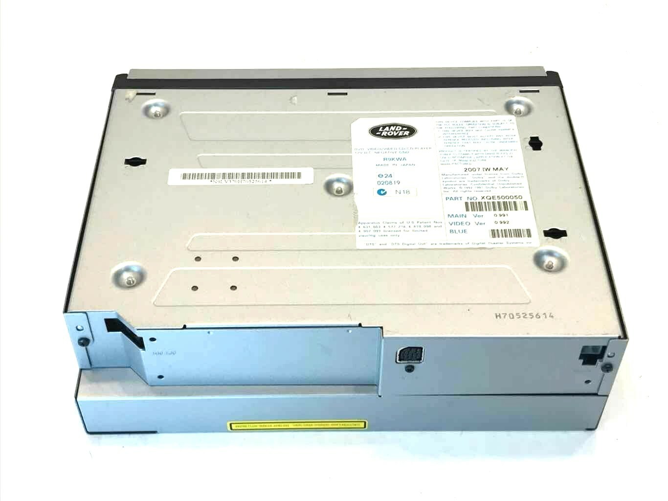 05-2012 Range Rover L322 6 CD DVD Changer Entertainment Video Audio ...