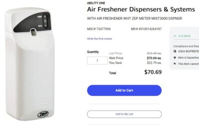 Air Fresheners - Meter Mist
