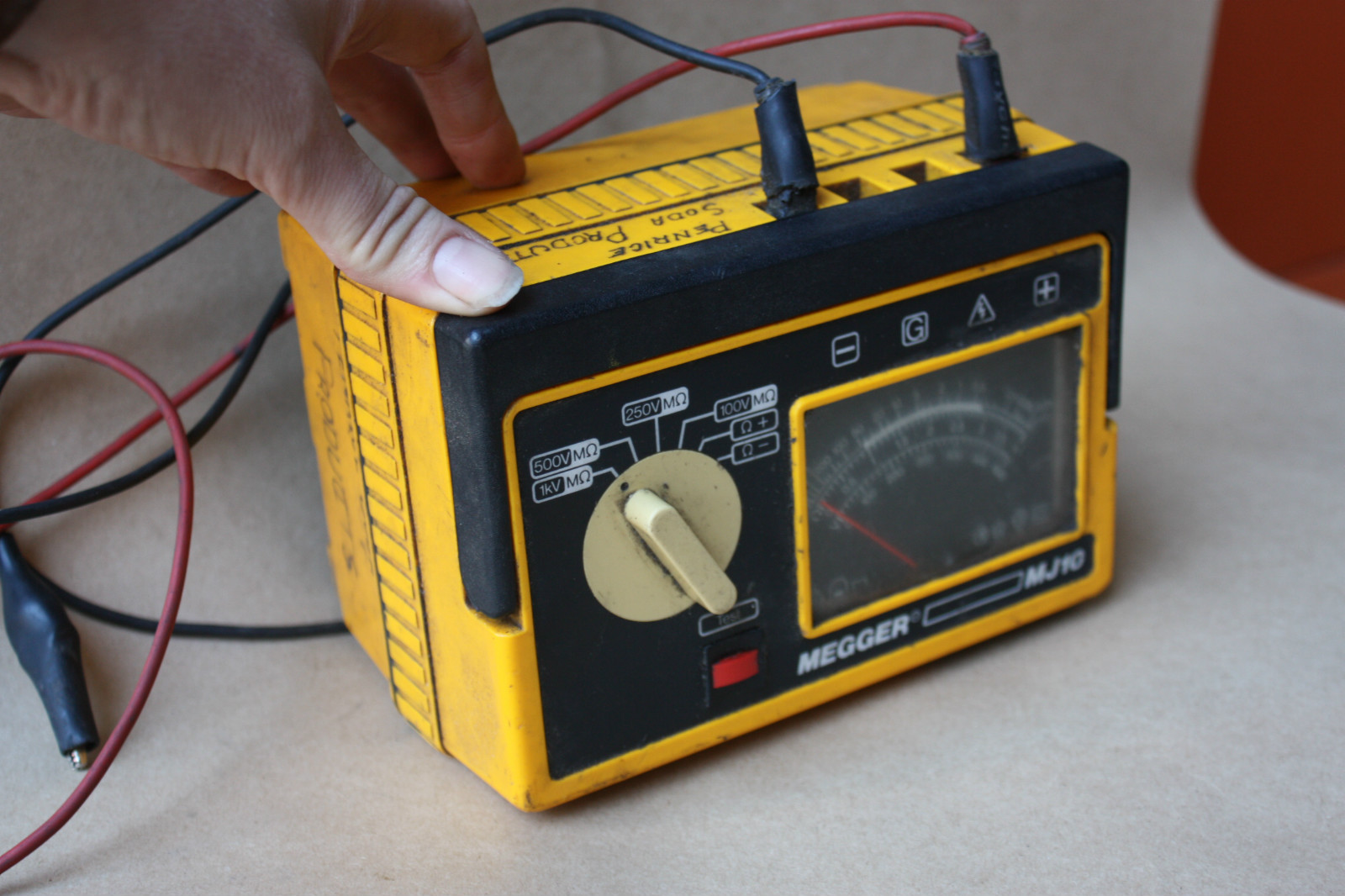 Megger MJ10 Analogue Insulation & Continuity Meter | eBay