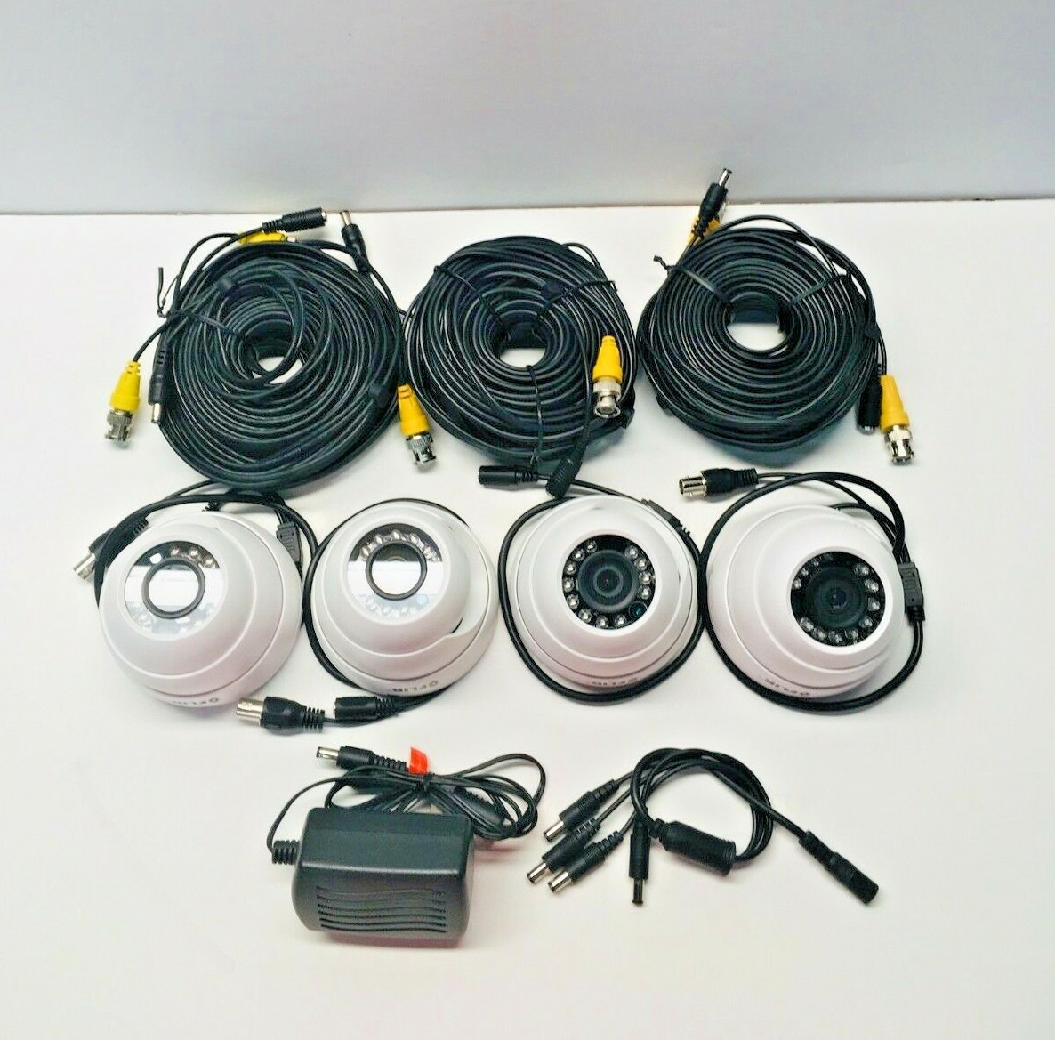 Flir ME313L-C 720P 1MP up to 130Ft NV IP66 Dome Camera And Cables (4 ...