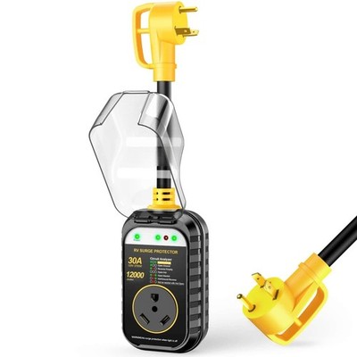 GEARGO RV Surge Protectors 30 Amp, 12000 Joules RV Circuit Analyzer ...