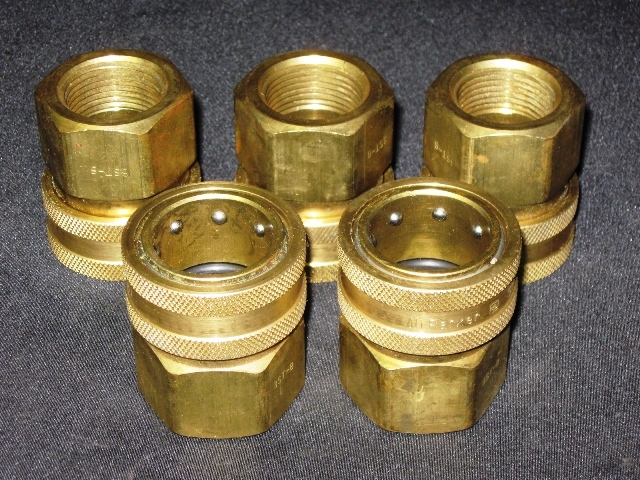 BST-8 ST SERIES 1" COUPLER QUICK COUPLING 1-11 1/2 NPTF FEMALE BRASS | eBay