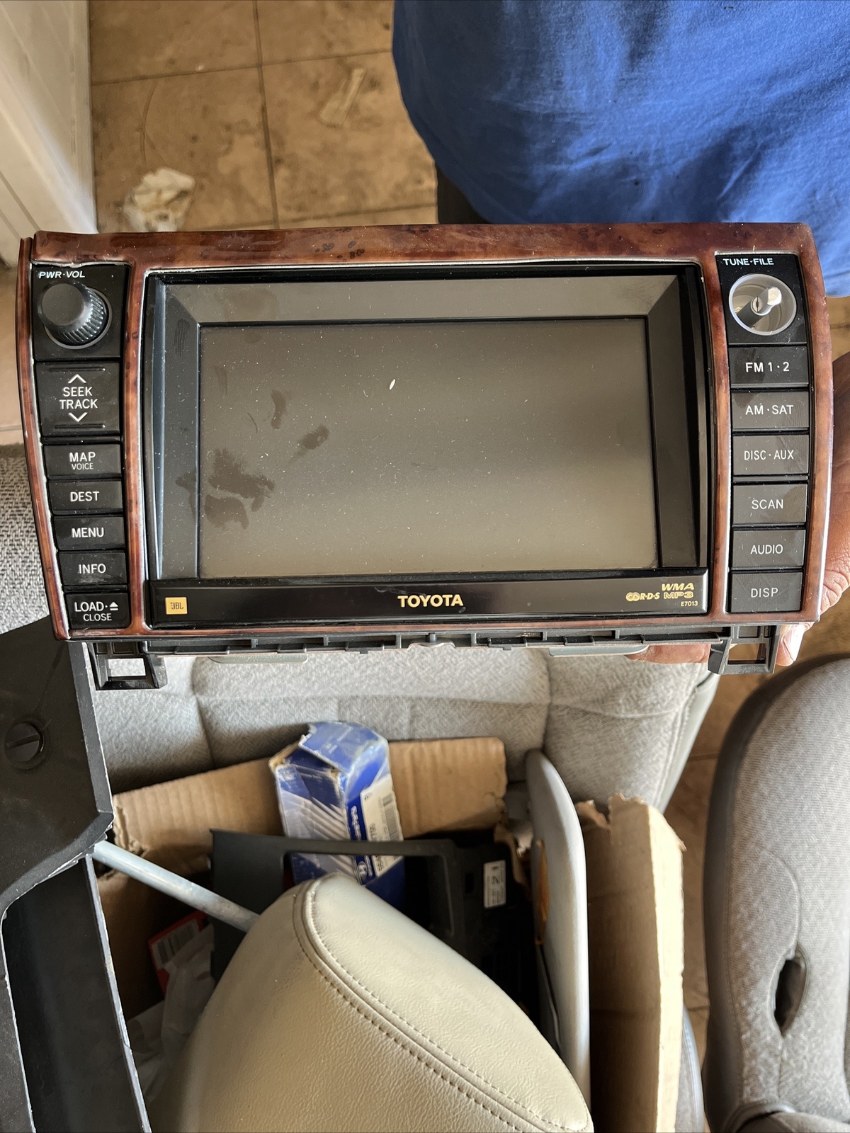 2007-2010 Toyota Tundra OEM GPS NAVIGATION SYSTEM JBL E7013 86120-0C220 ...