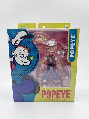 New Popeye Classics Wave 1- POPEYE THE SAILOR Action Figure Box Set ...