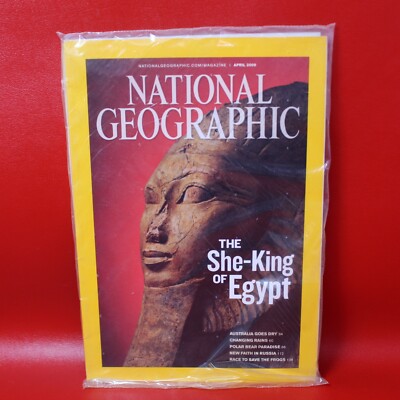 National Geographic April 2009 The She-King of Egypt NIP | eBay