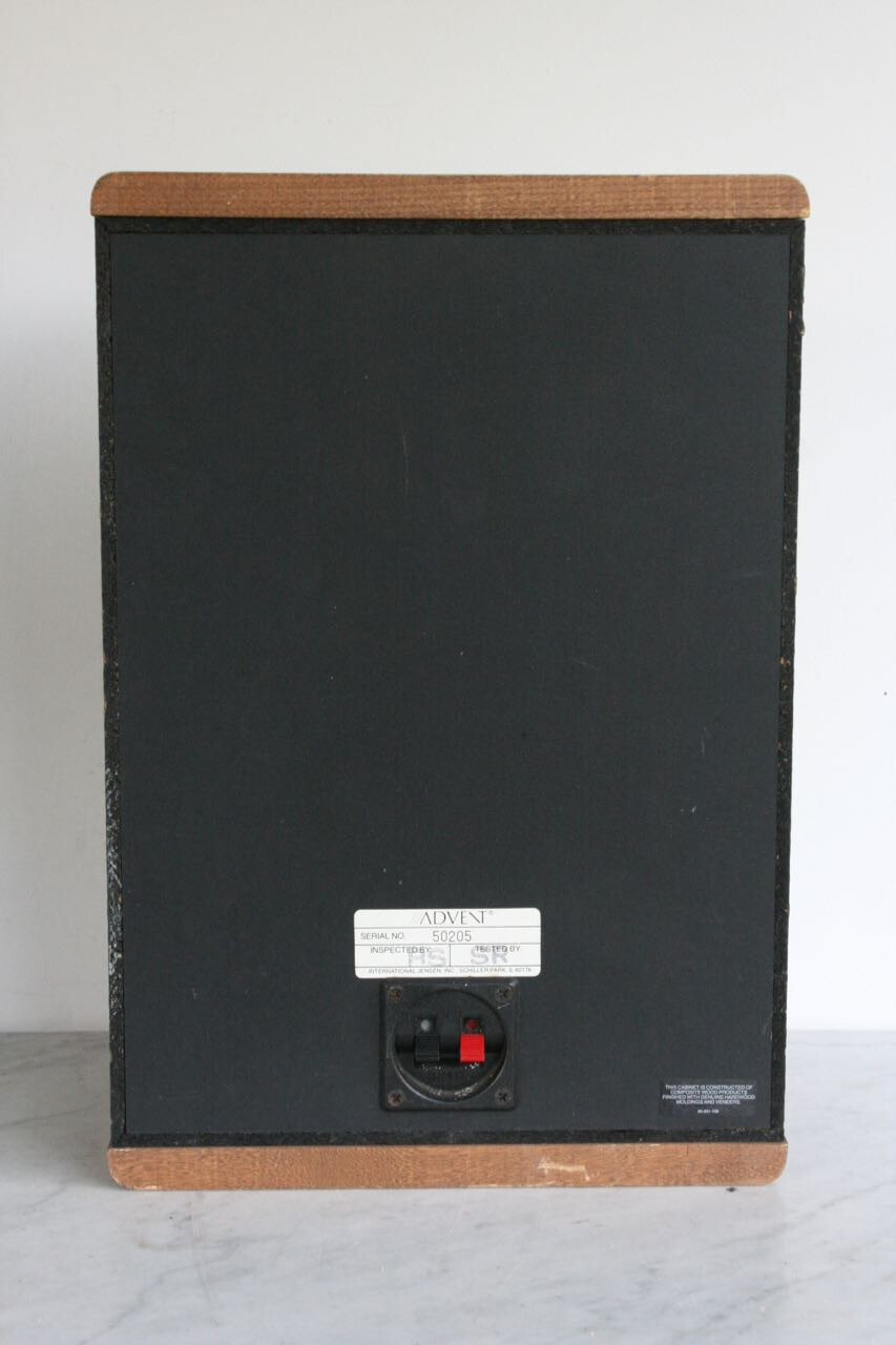 ADVENT 1002 Full Size Speaker Wood Cabinet and Crossover Parts | eBay