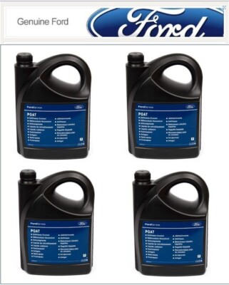 Genuine Ford Anti freeze Coolant 20 Litres POAT WSS-M97B57-A1 2361571 / ...