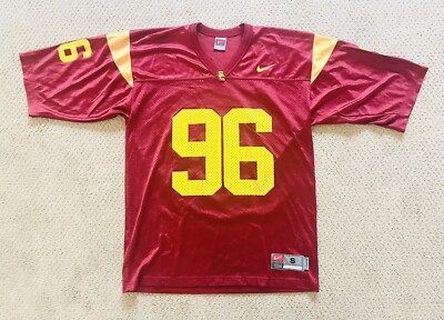 Vtg Nike USC Trojans #96 Darrell Russell Football Jersey Men’s Size ...