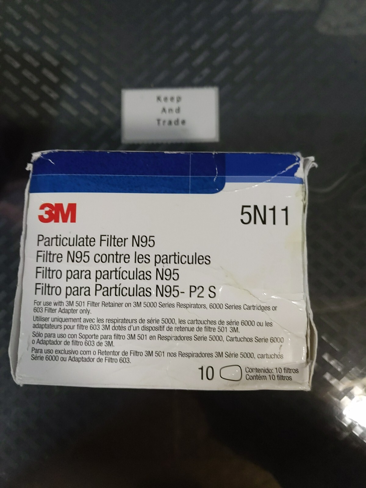 3M N95 Particulate Respirator Mask, 5N11 - 10 Pack for sale online | eBay