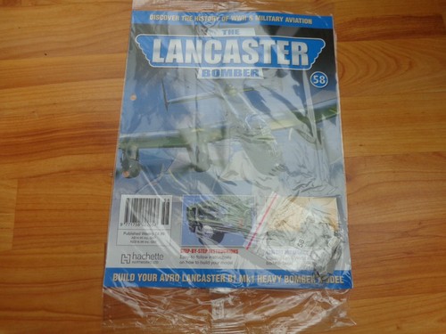 1/32 HACHETTE BUILD YOUR OWN THE LANCASTER BOMBER MODEL PLANE ISSUE 58 ...