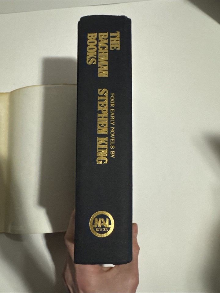 The Bachman Books ⭐️ True First Edition Stephen King 1985 NAL Hardcover ...